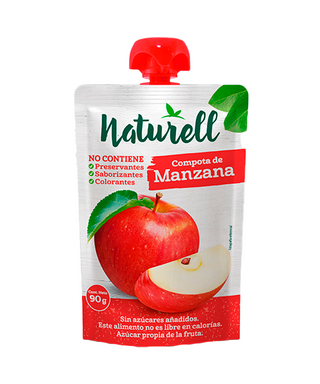Compota Manzana Naturell 90 gr – Supermercado del Confite