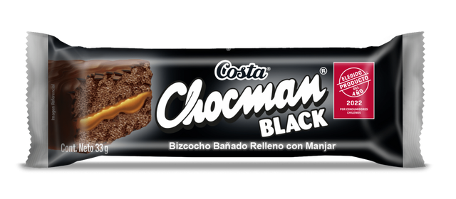 Chocman Black 33 gr – Supermercado del Confite